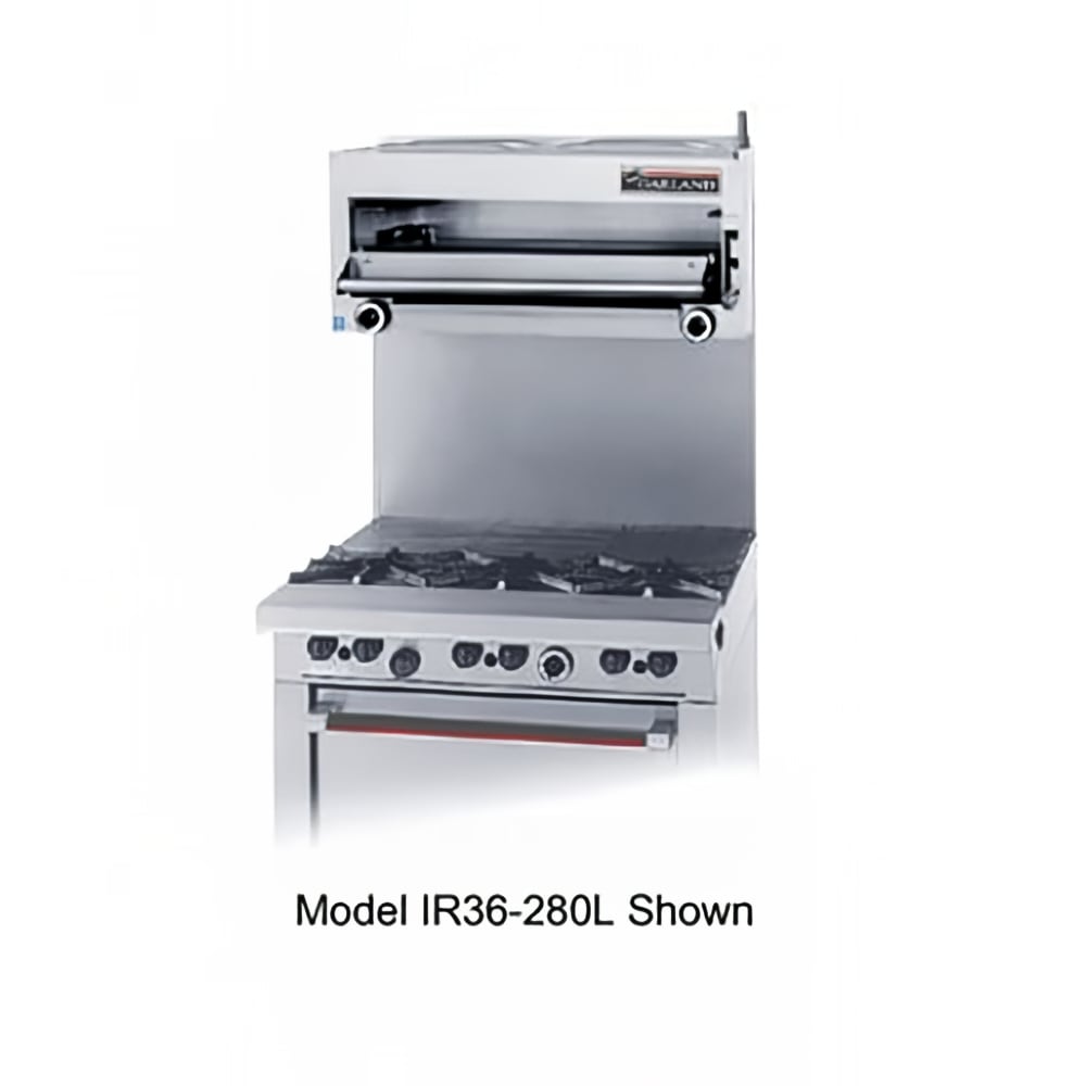 Garland GIR36C 36" Gas Salamander Broiler, Natural Gas