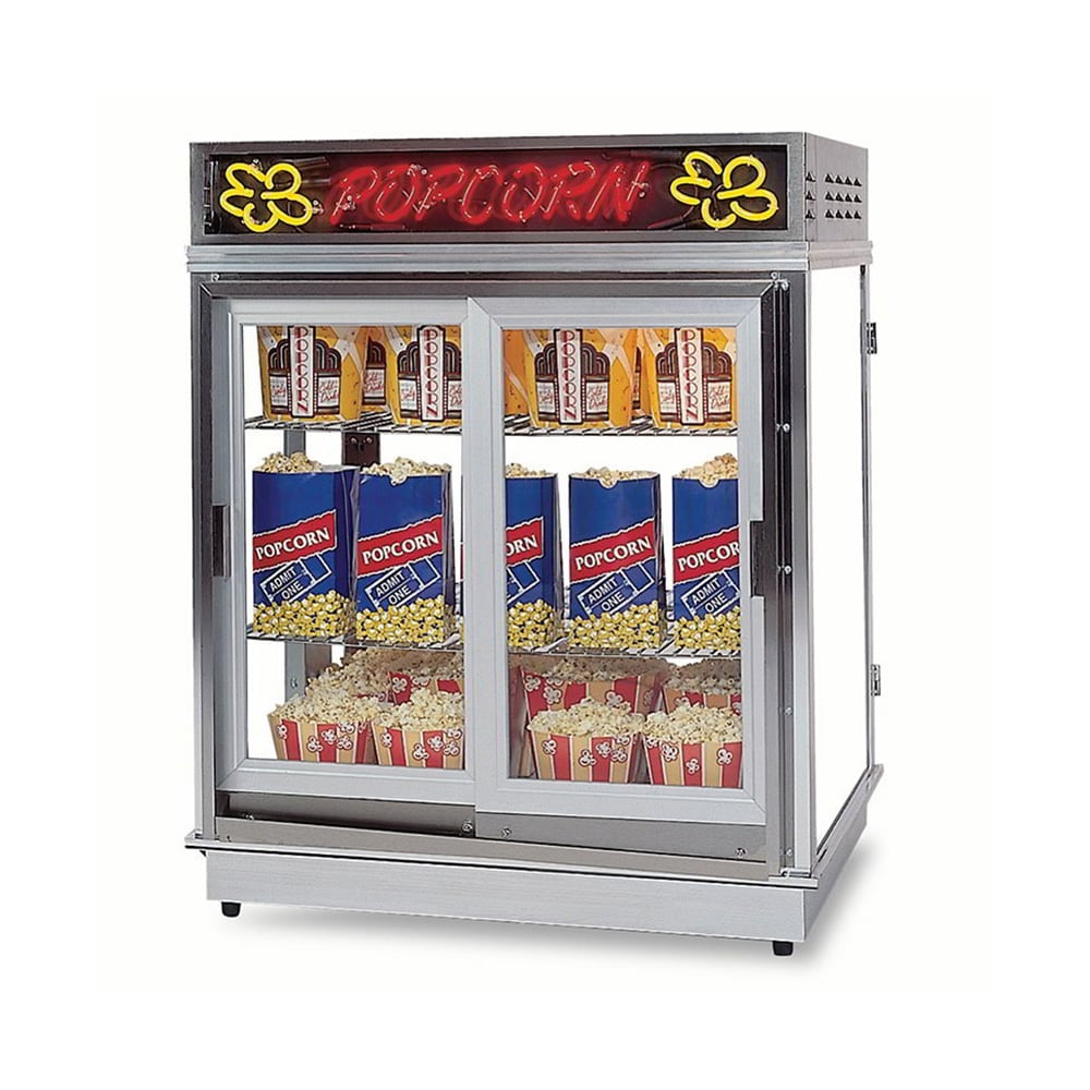 Gold Medal 2004SLN Astro Pop Staging Cabinet w/ Sliding Door & 3 Shelf ...