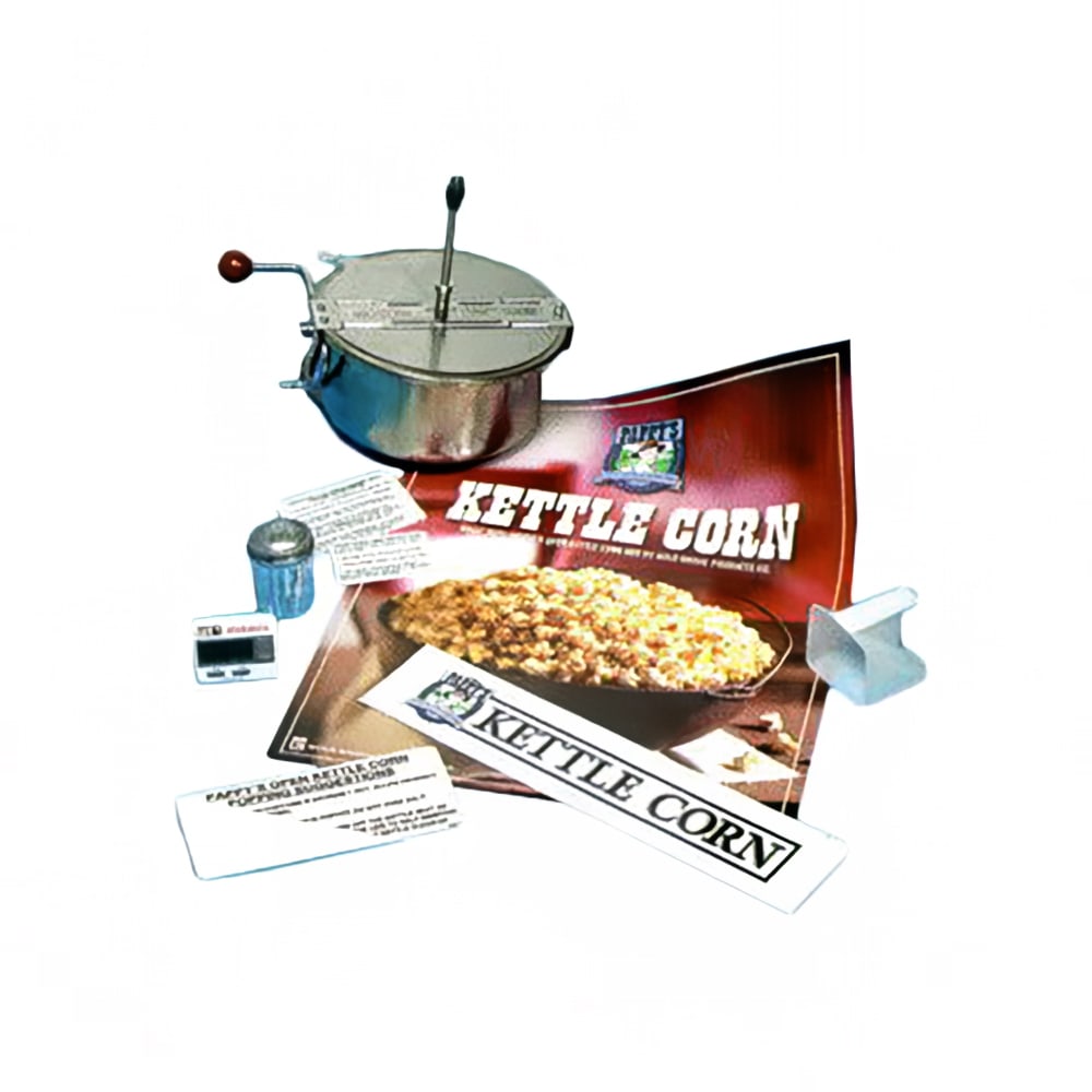 Gold Medal 2470 Retro Kettle Corn Kit w/ Thermostat, Measurer, Timer ...