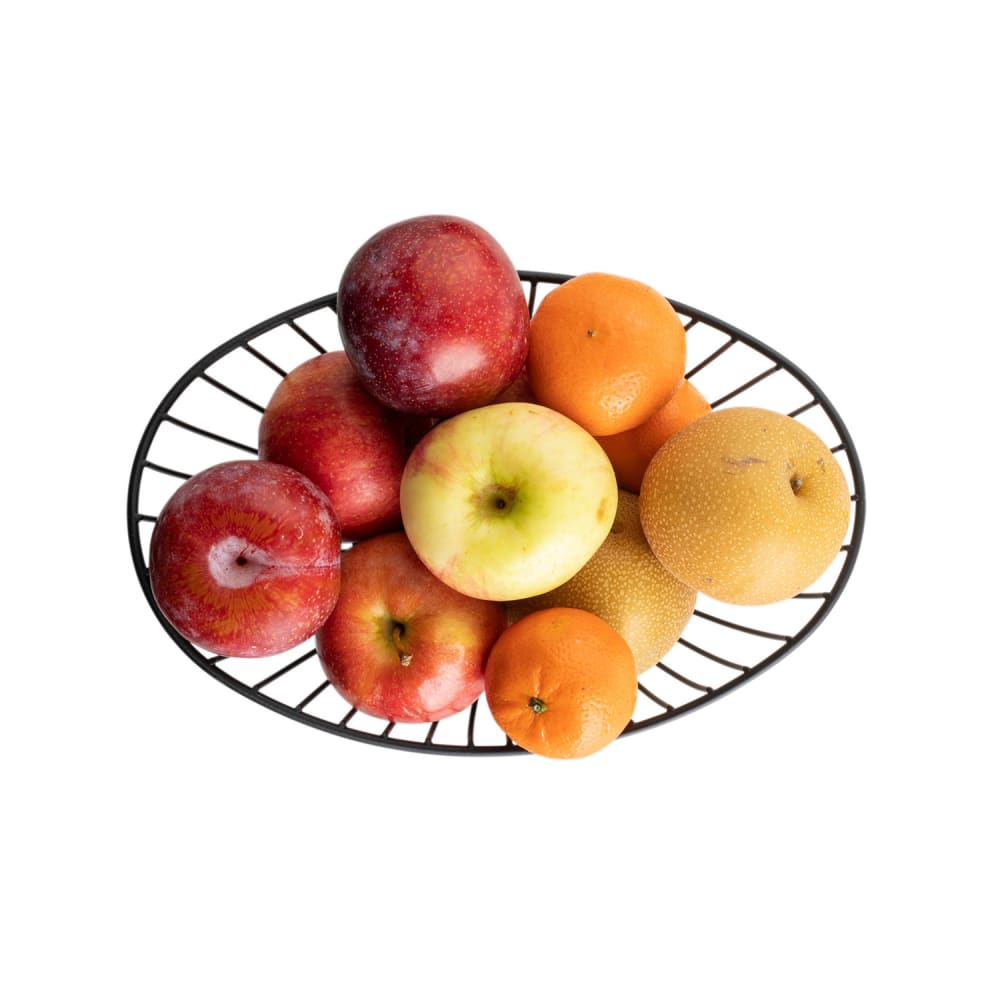 Tablecraft 10822 Parisian Collection Basket - 9" x 5", Wire, Black