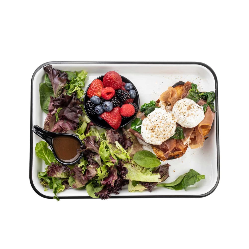 Tablecraft 10317BK 3 3/4" Melamine Mini Spoon, Black