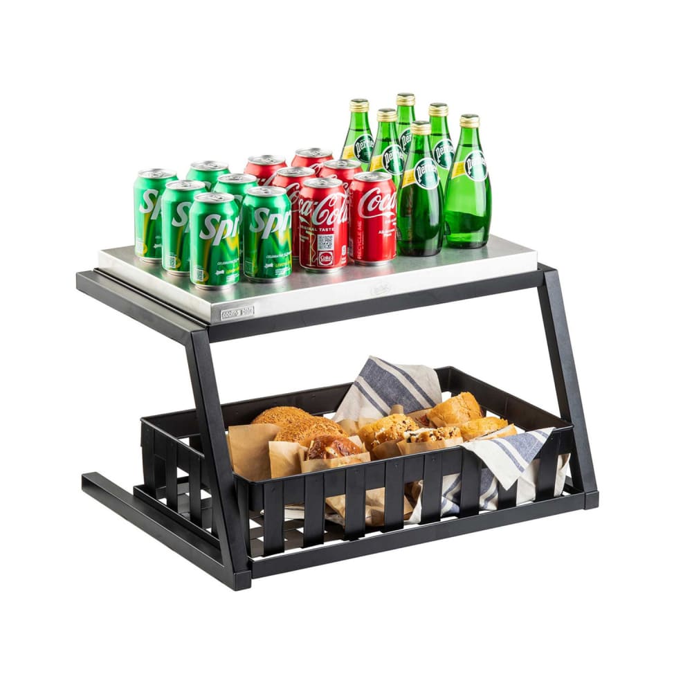Tablecraft 11623 2 Tier Grab & Go Frame for Full Size Gastronorm Crates ...