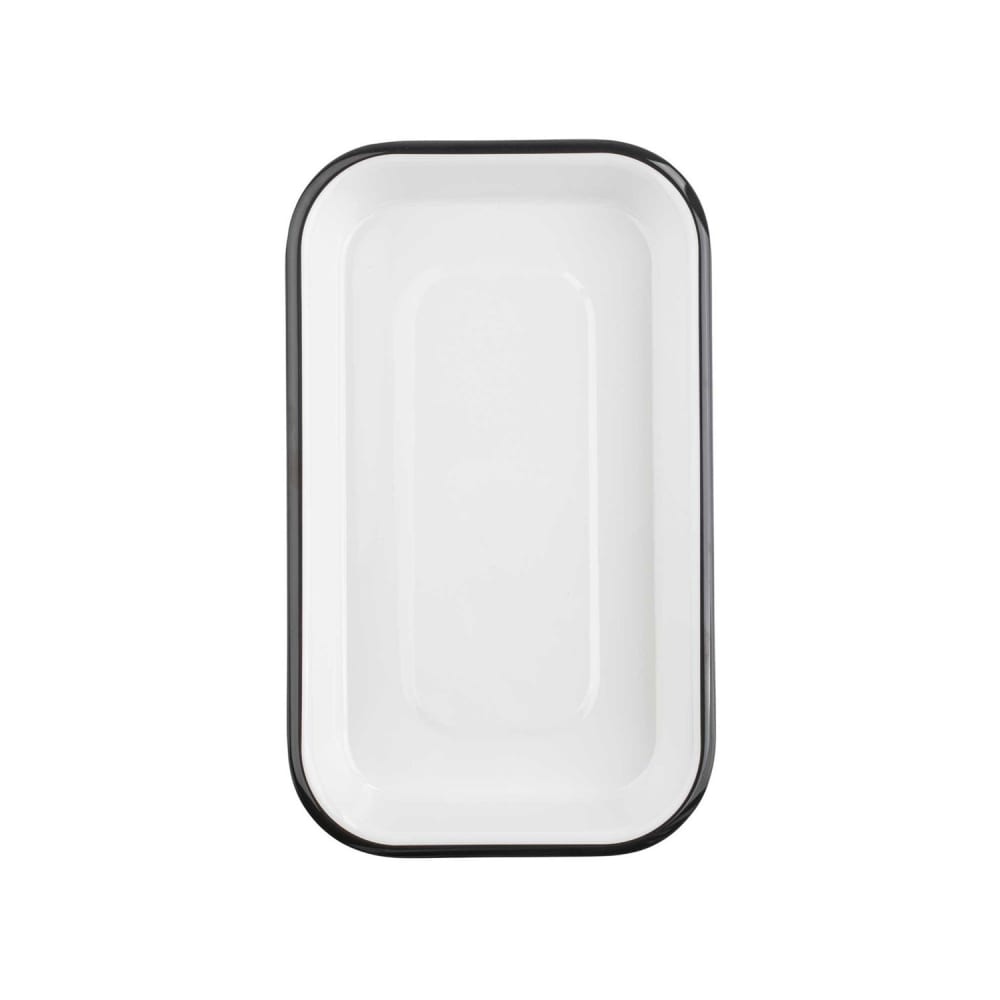 Tablecraft 11671 Eighth Size Rectangular Sheet Pan - Melamine, White