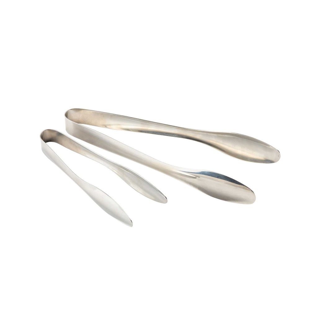 Tablecraft 11641 9" Stainless Tongs