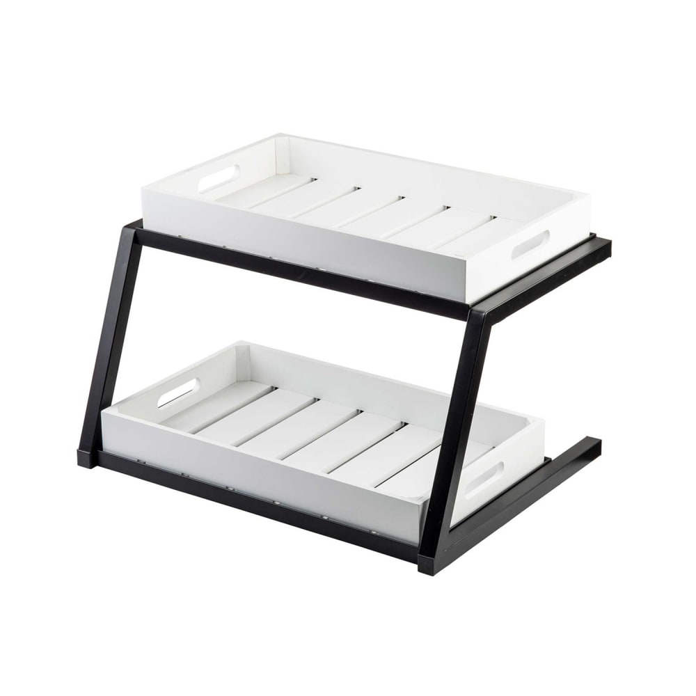 Tablecraft 11623 2 Tier Grab & Go Frame for Full Size Gastronorm Crates ...