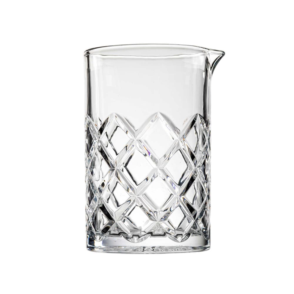Tablecraft 11697 20 oz Diamond Mixing Glass