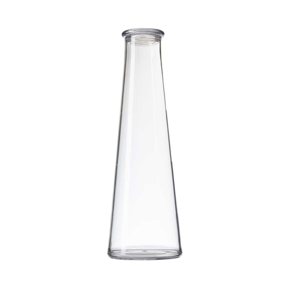 Tablecraft 11802 34 oz Carafe w/ Lid - SAN, Clear