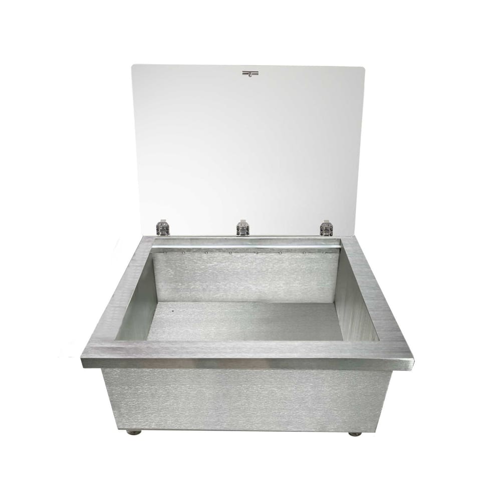 Tablecraft CW8006LBRATCL 31" Portable Cold Well w/ (2) Pan Capacity ...