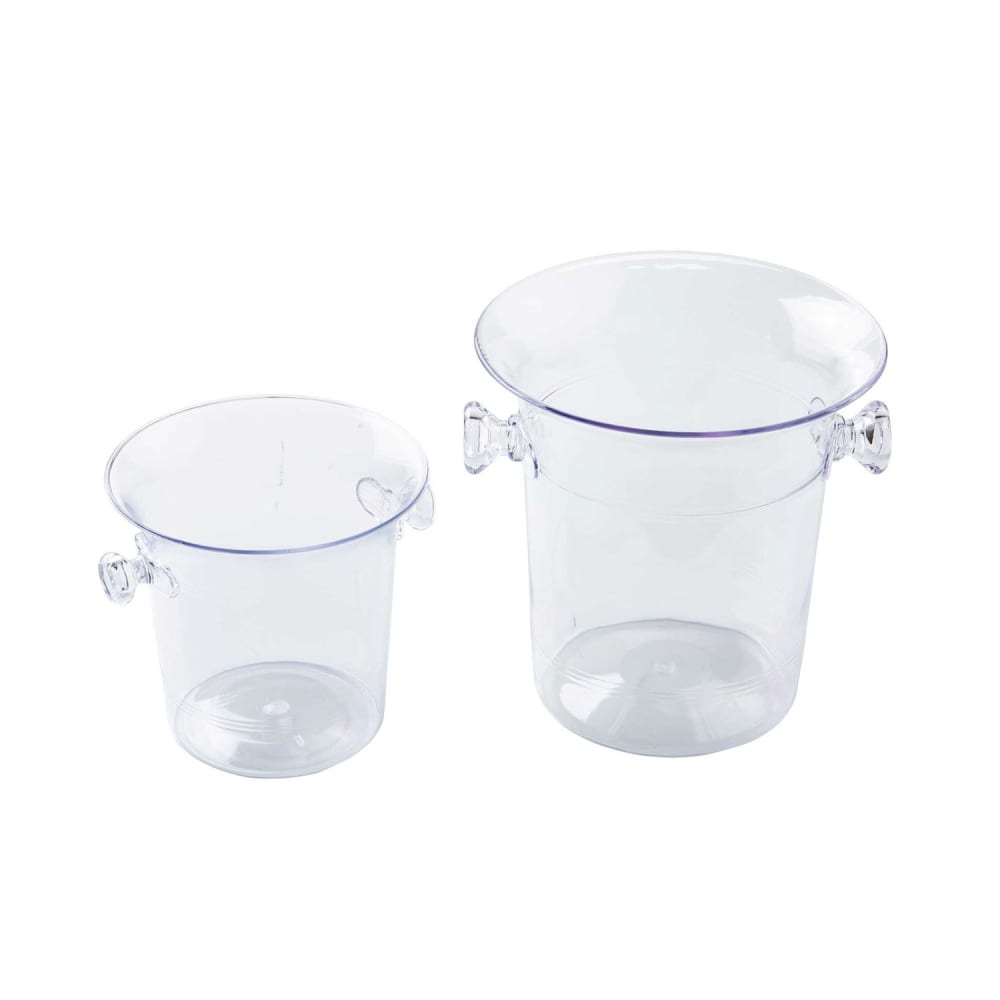 Tablecraft PB5120 8 3/8" Wine Bucket - SAN, Clear