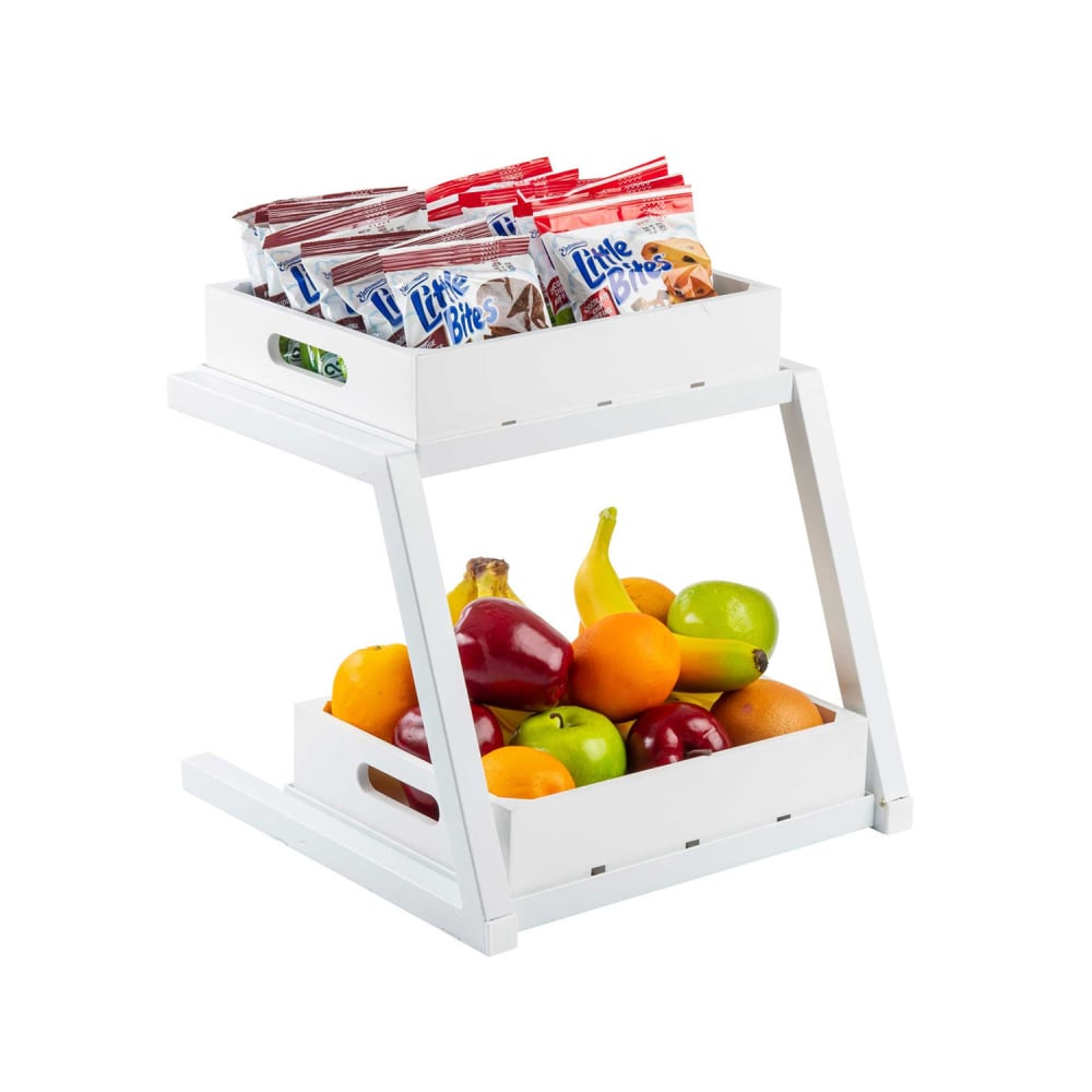 Tablecraft 11795 2 Tier Grab & Go Frame for Half Size Gastronorm Crates ...