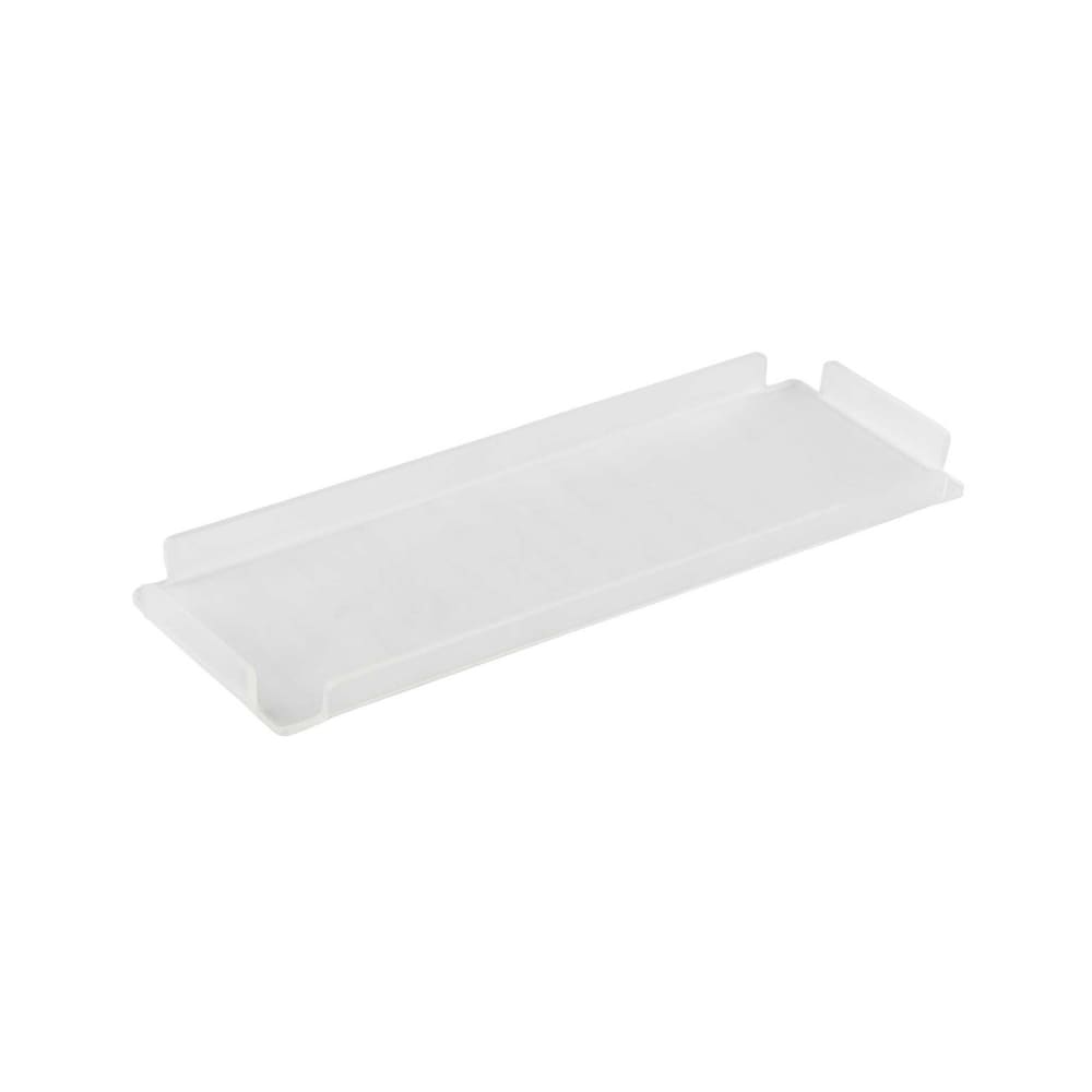 Tablecraft CW5034 Half Long Size Food Pan Cover - Acrylic, Translucent