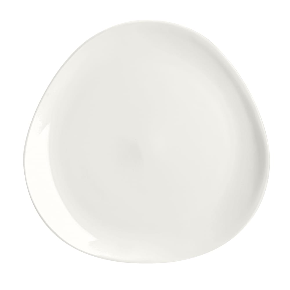 Homer Laughlin HL20166800 8 3/8" Triangular Alexa Plate - China, White