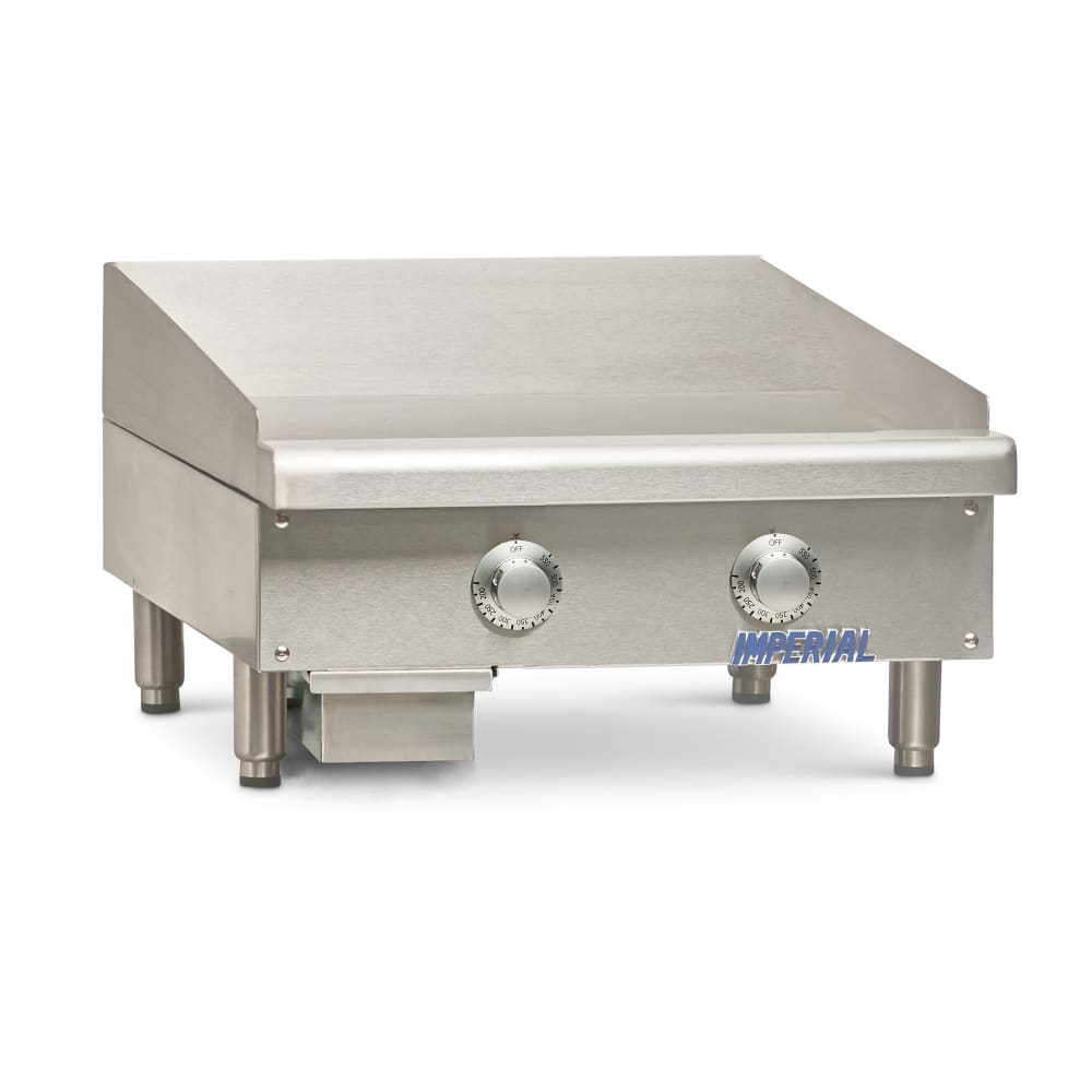 Imperial ITG-24-E 24" Electric Griddle w/ Thermostatic Controls - 1/2 ...