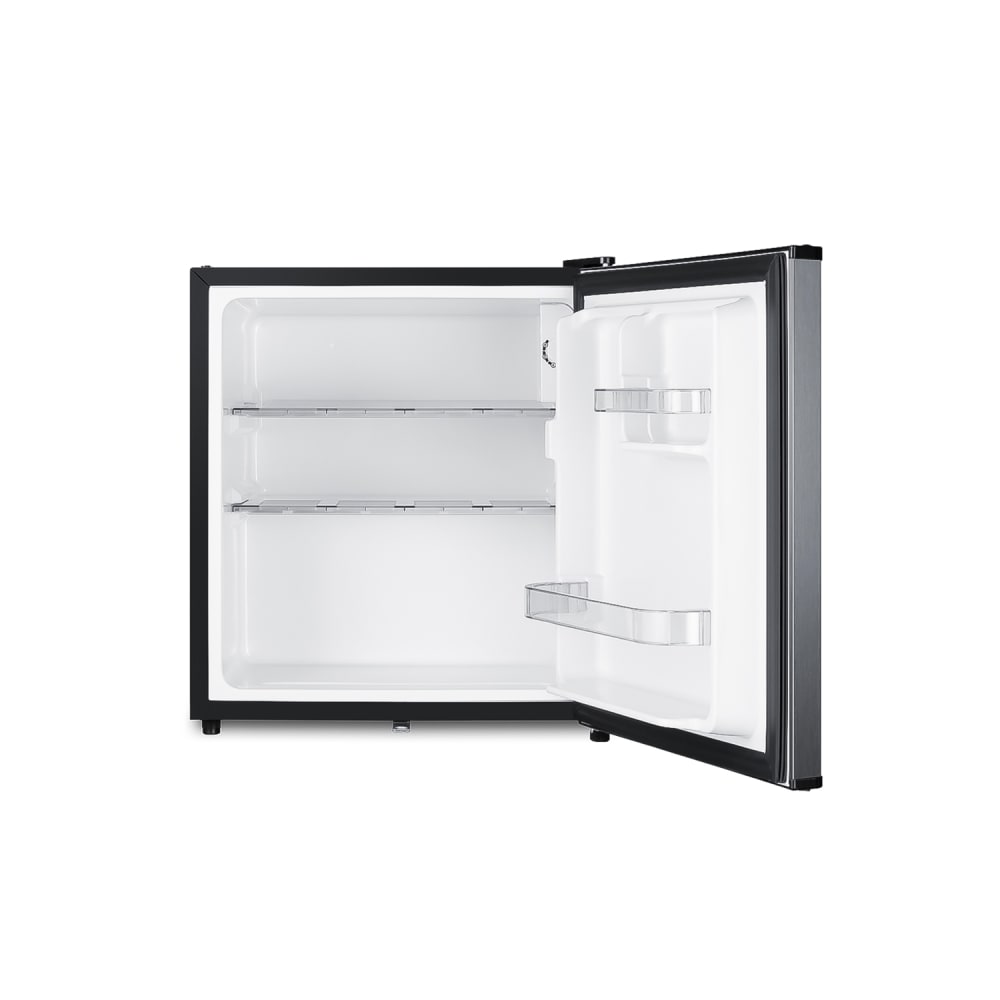 Summit MB42SS 1.6 cu ft Countertop Minibar Refrigerator w/ Solid Door ...