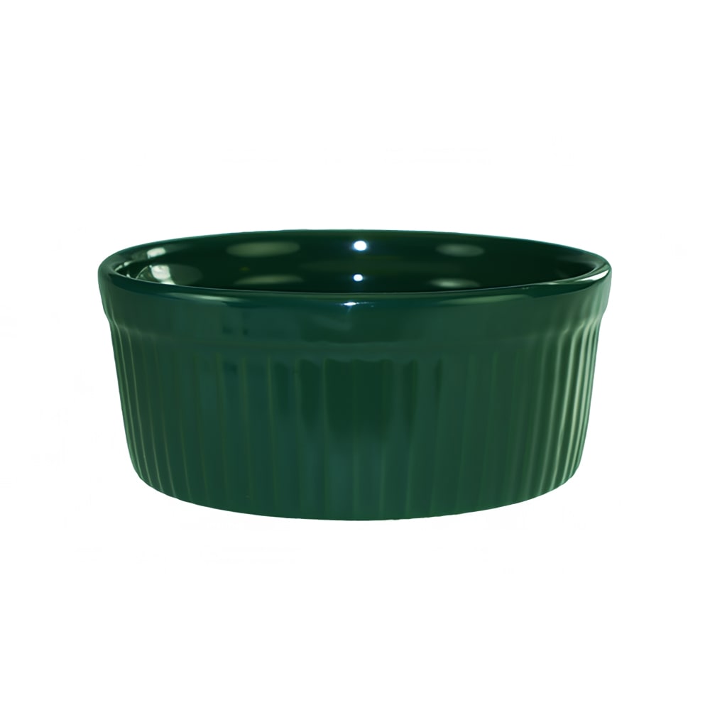 green ramekin