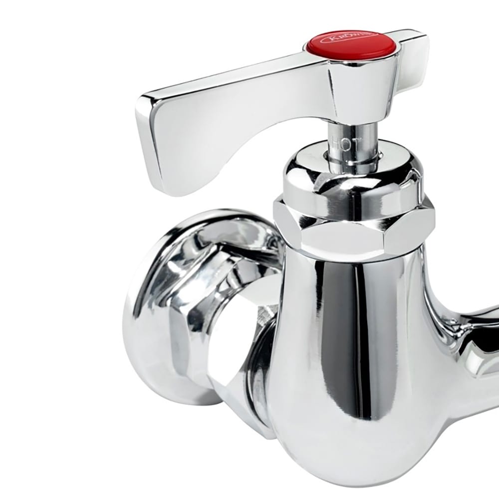 Krowne 14-808L Splash Mount Faucet - 8" Swing Spout, 8" Centers