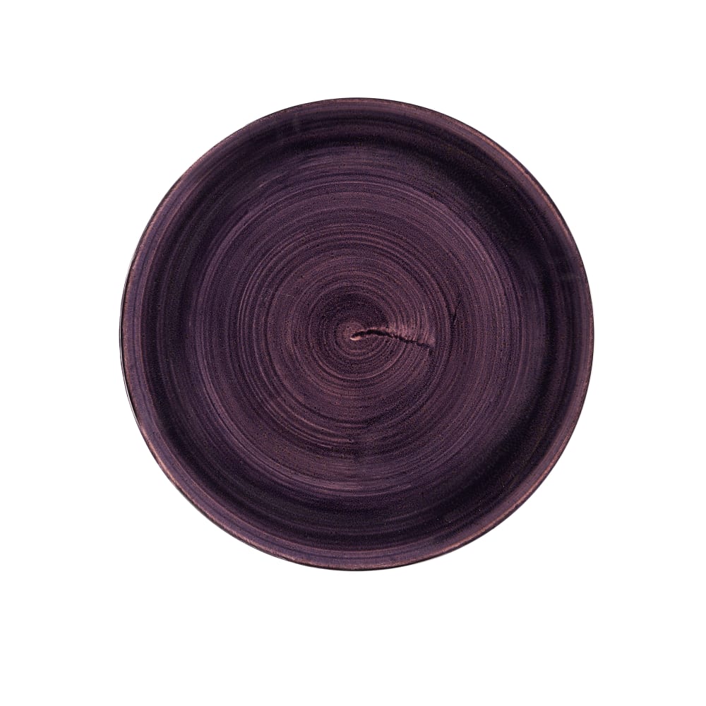 Churchill 10 1/4" Round Stonecast® Patina Coupe Rolled Edge Plate ...