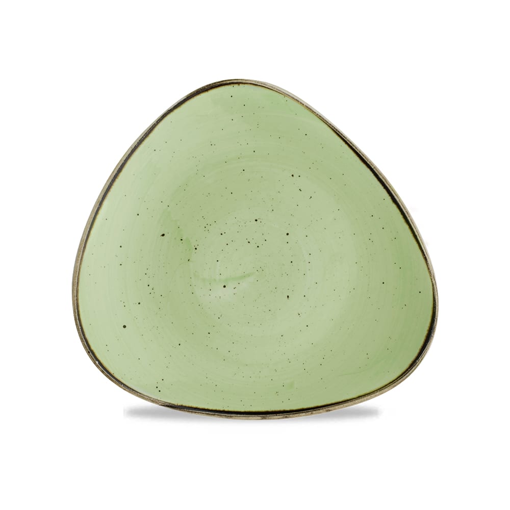 Churchill 9" Triangular Stonecast® Coupe Rolled Edge Plate - Ceramic ...