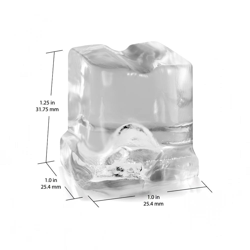 Kold-Draft KD-70 19 7/10" W Top Hat Undercounter Ice Machine - 82 lbs ...