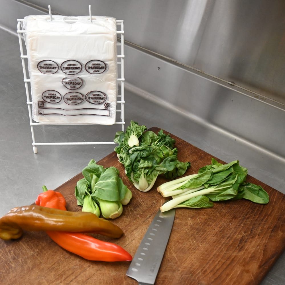 LK Packaging Printed Portion Control Food Storage Bags - 7" x 6 1/2 ...