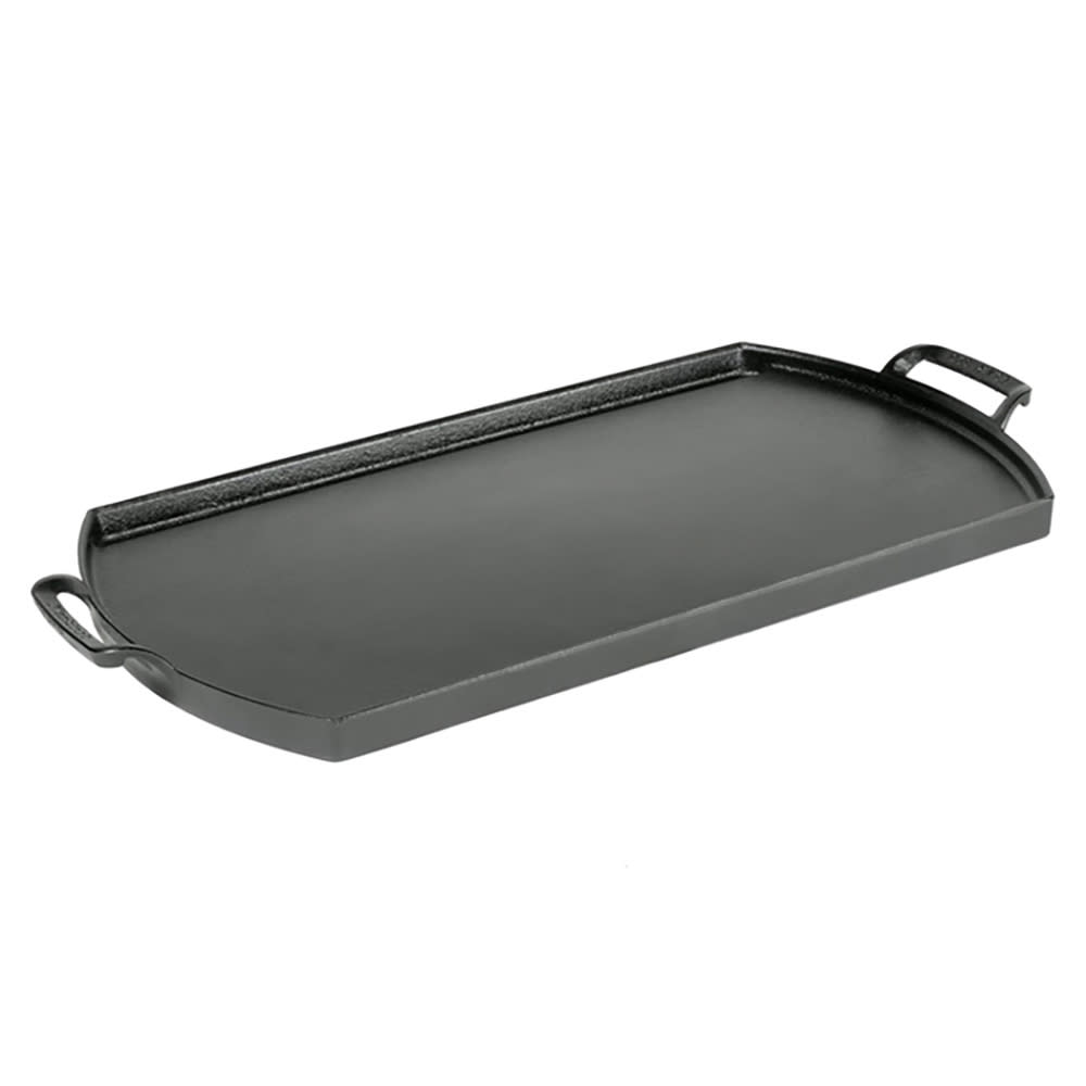 Lodge Rectangular Griddle Pan w/ Handles - 10" x 20", Cast Iron (BL77DG)