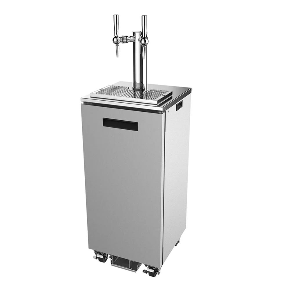 Multiplex 17" Mobile Nitrogen Dispenser w/ (1) 3 gal Keg Capacity - (1 ...