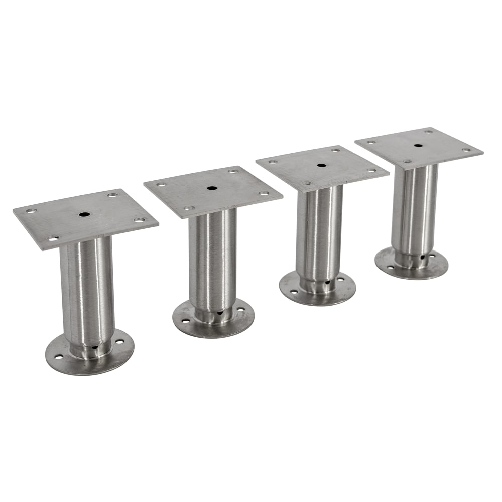 Vulcan ABC-FEET 6" Security/Seismic Legs w/ Mounting Plate for STAND-ABC/SS