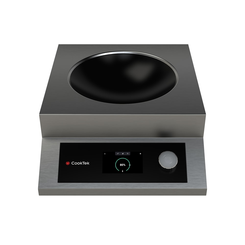 CookTek HTF-9500-WK35-1 Countertop Induction Wok Unit w/ (1) Burner ...
