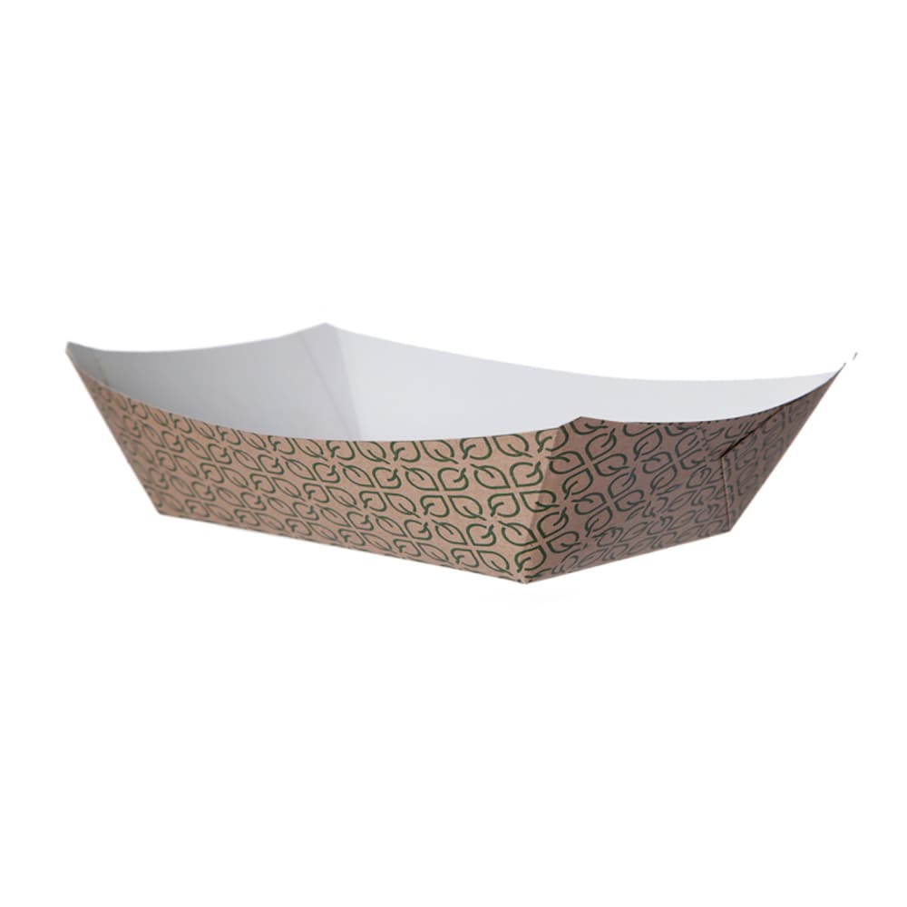 Eco Products Disposable Food Tray w/ 2 lb Capacity - Kraft Paper (EP-FT200)