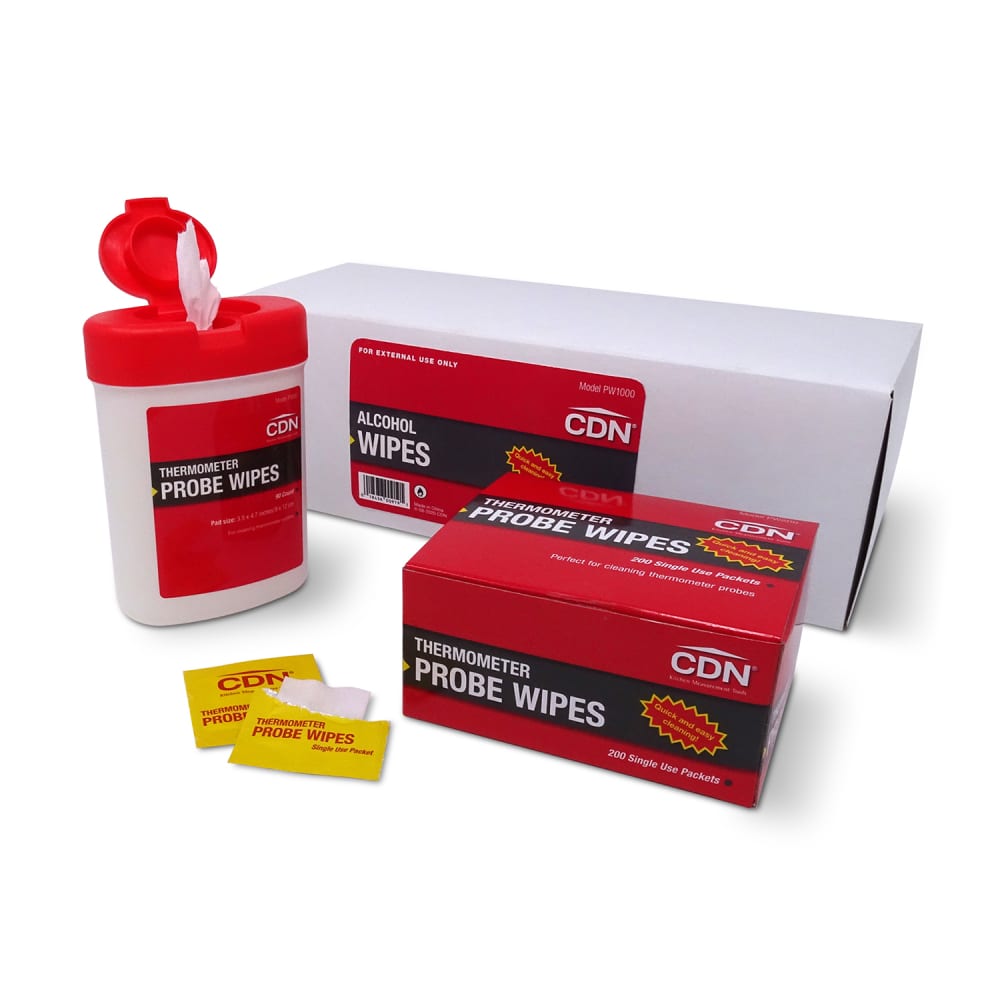 CDN Probe Wipes, 70 Percent Isopropyl Alcohol (PW1000)