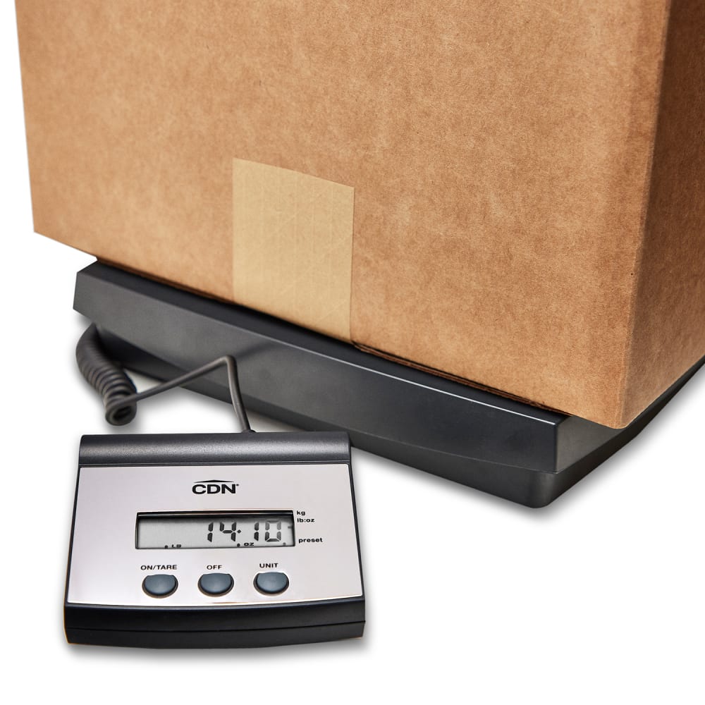 CDN 220 lb Digital Receiving Scale - 11" x 12", ABS (SDR220)