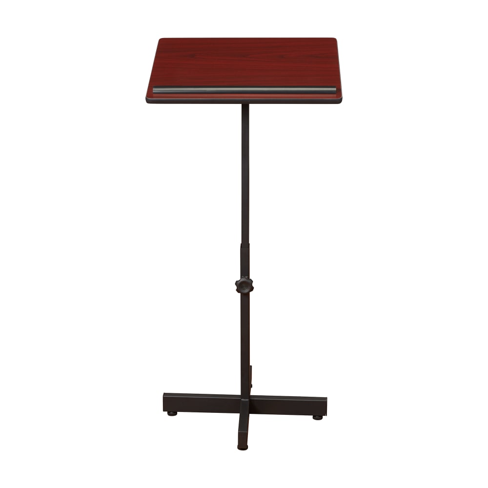National Public Seating 70-MY Portable Lectern w/ Mahogany Laminate Top ...