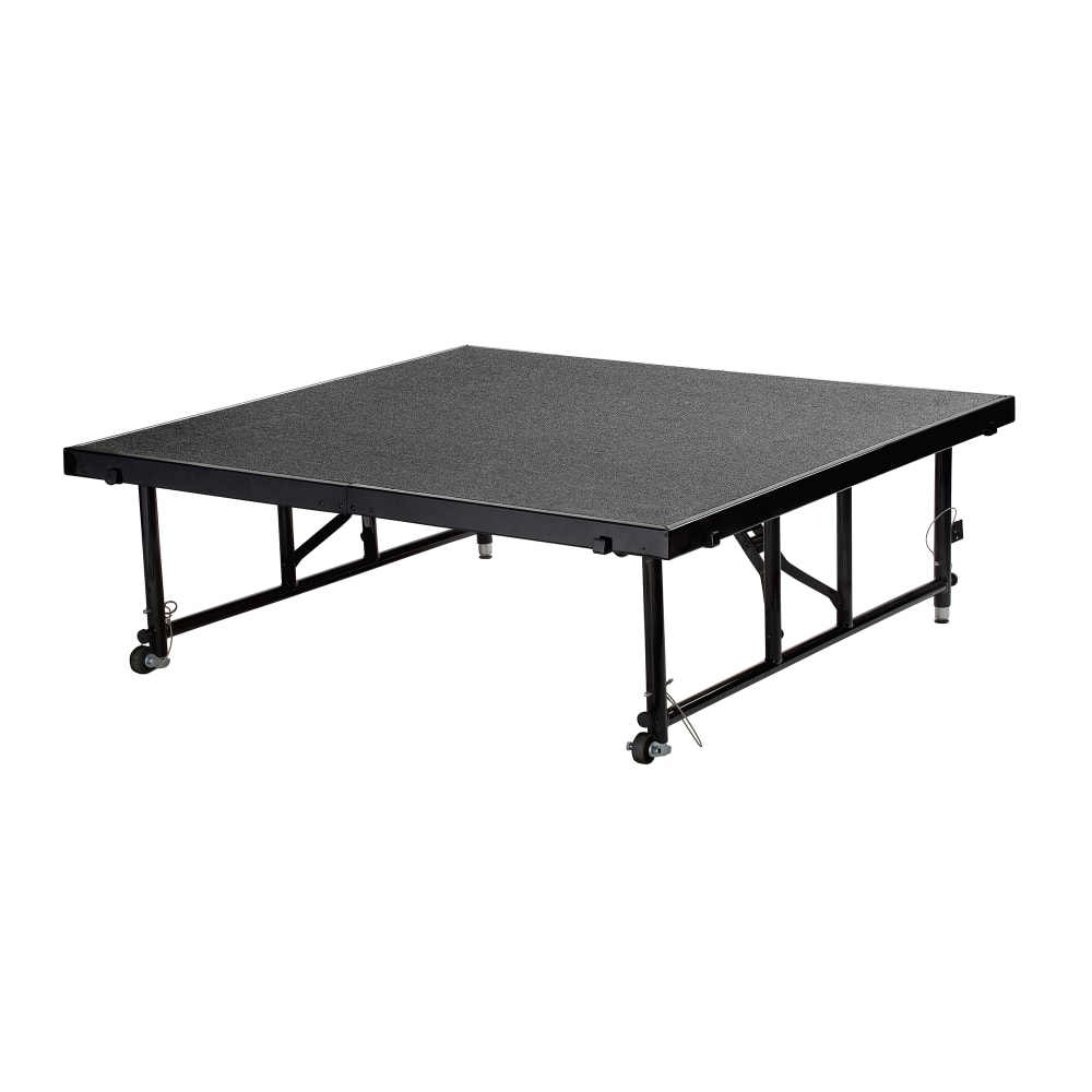 National Public Seating TFXS48481624C-02 Duel Height Stage w/ Carpeted ...