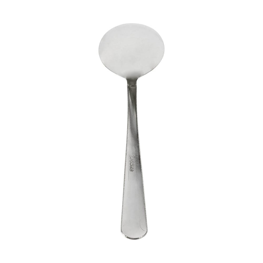 Browne 5 4/5" Bouillon Spoon with 18/0 Stainless Grade, Dominion ...