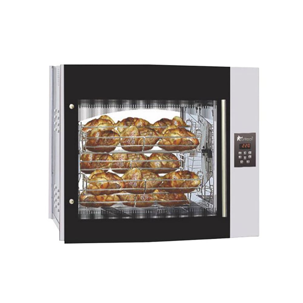 Rotisol USA SC5.520 Electric 5 Basket Rotisserie Oven w/ 20 Bird ...