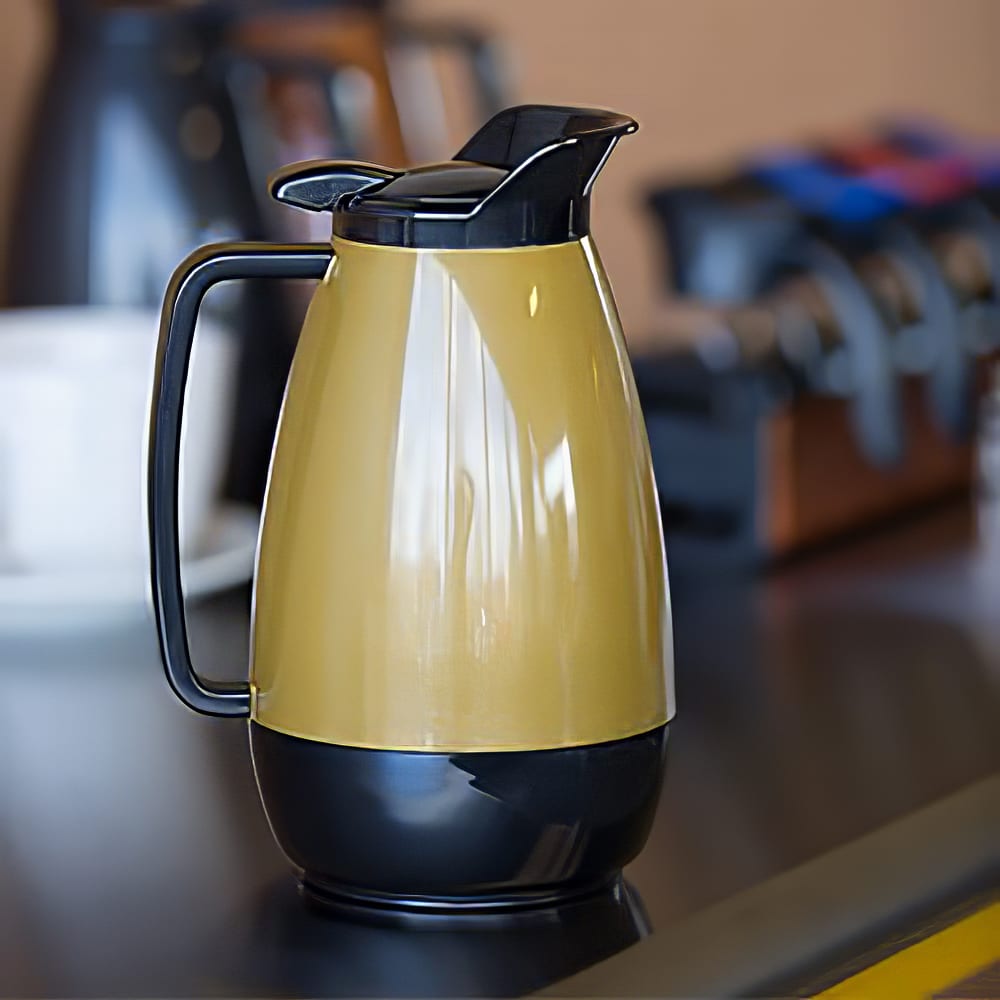 Service Ideas 67 3/5 oz Flip Top Server, 3 hr Retention & Smooth Body ...