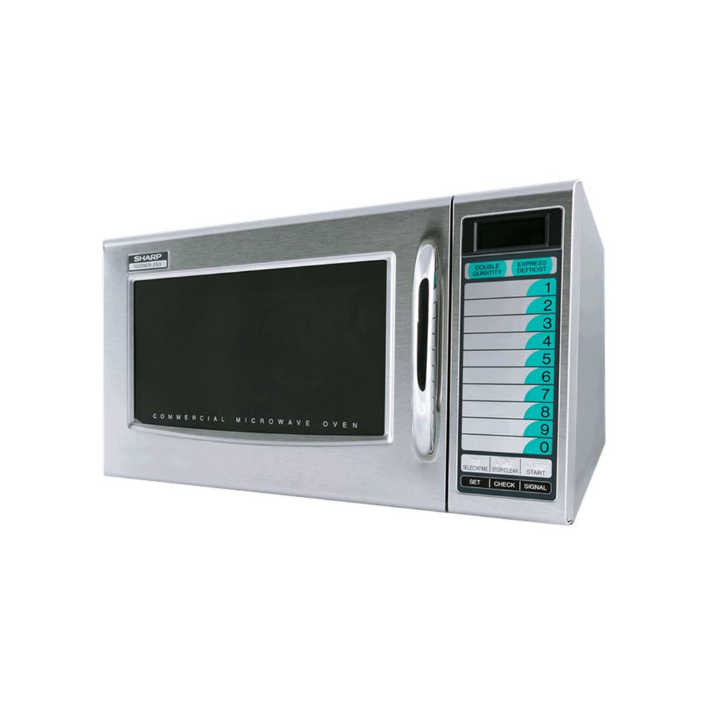 Sharp R-21LVF 1000w Commercial Microwave w/ Touch Pad - 120v