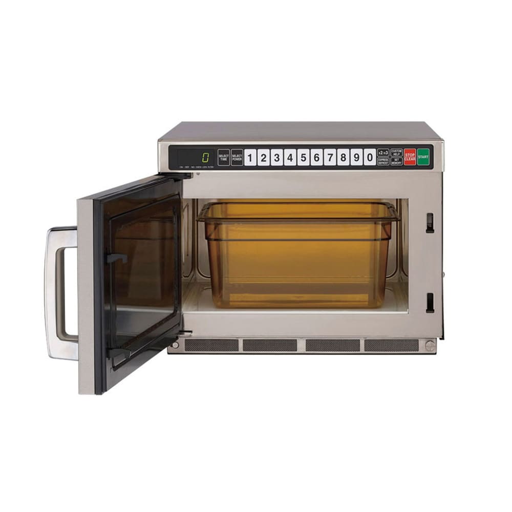 Sharp R-CD1800M 1800w TwinTouch™ Commercial Microwave w/ Touch Pad ...