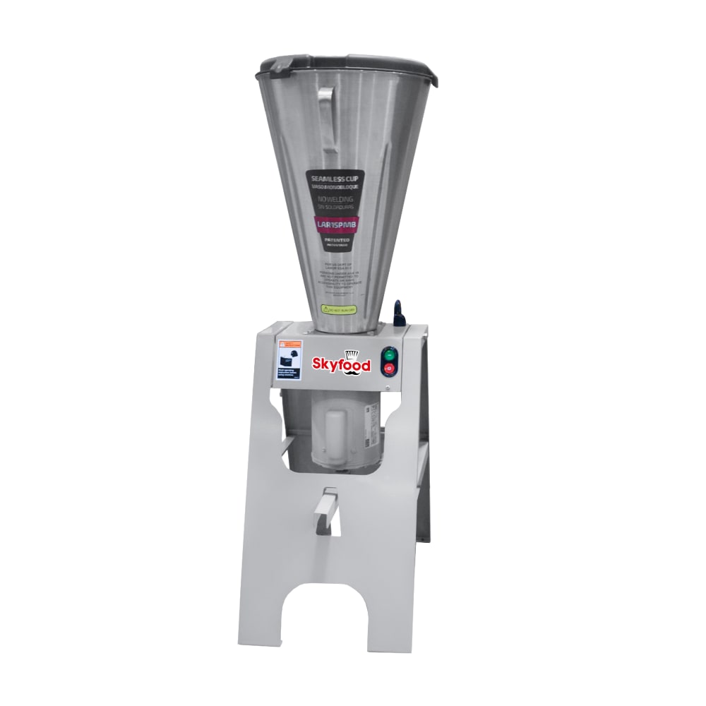 Skyfood LAR-15PMB Floor Model Food Blender w/ Metal Container, Tilting