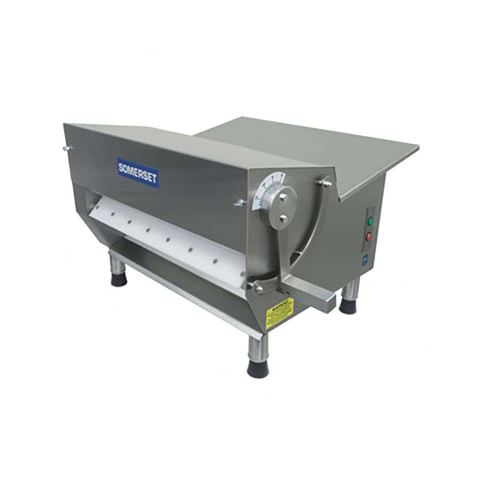 Somerset CDR500 Dough Sheeter w/ 20-in Rollers & Fixed Speed, Front or ...