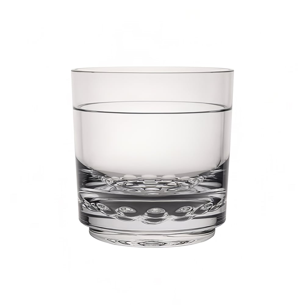 Steelite 7030DR003 10 oz Diamond Rocks Glass, Plastic, Clear