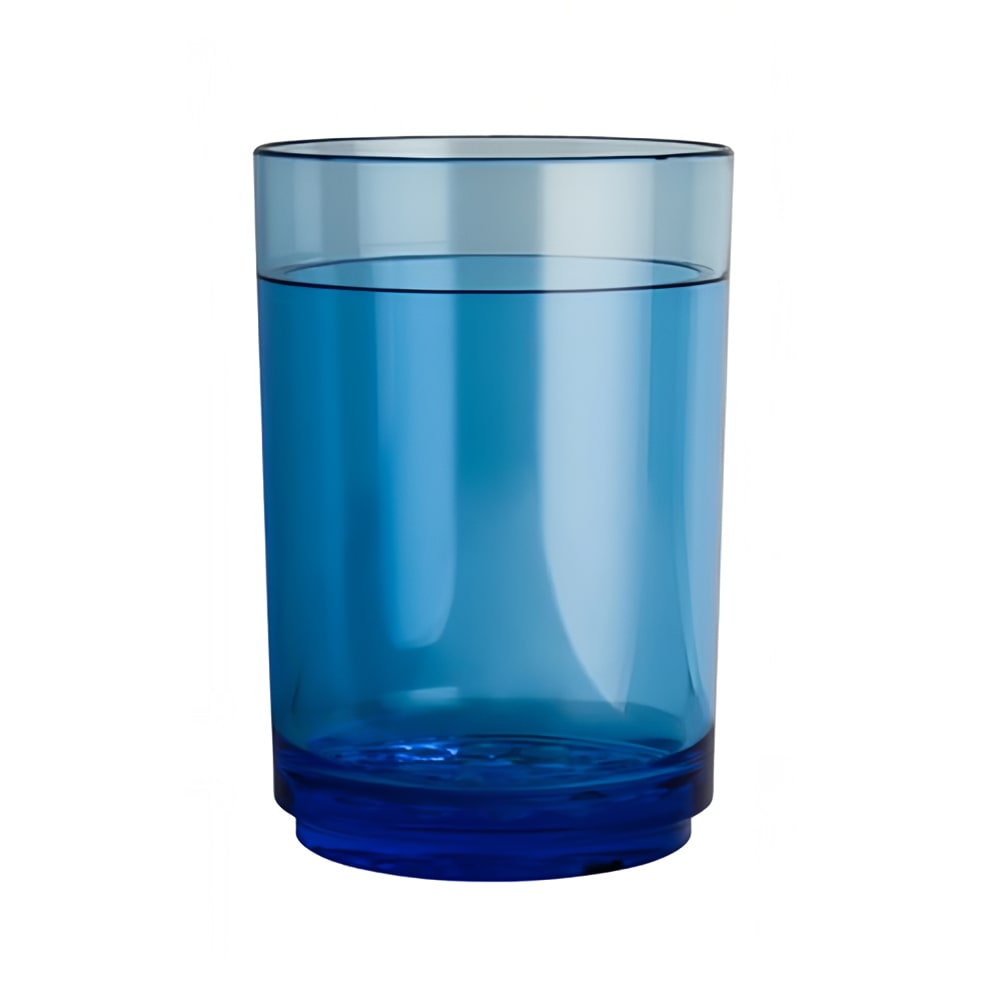 Steelite 7032DR006 16 oz Diamond Pint Glass - Plastic, Blue
