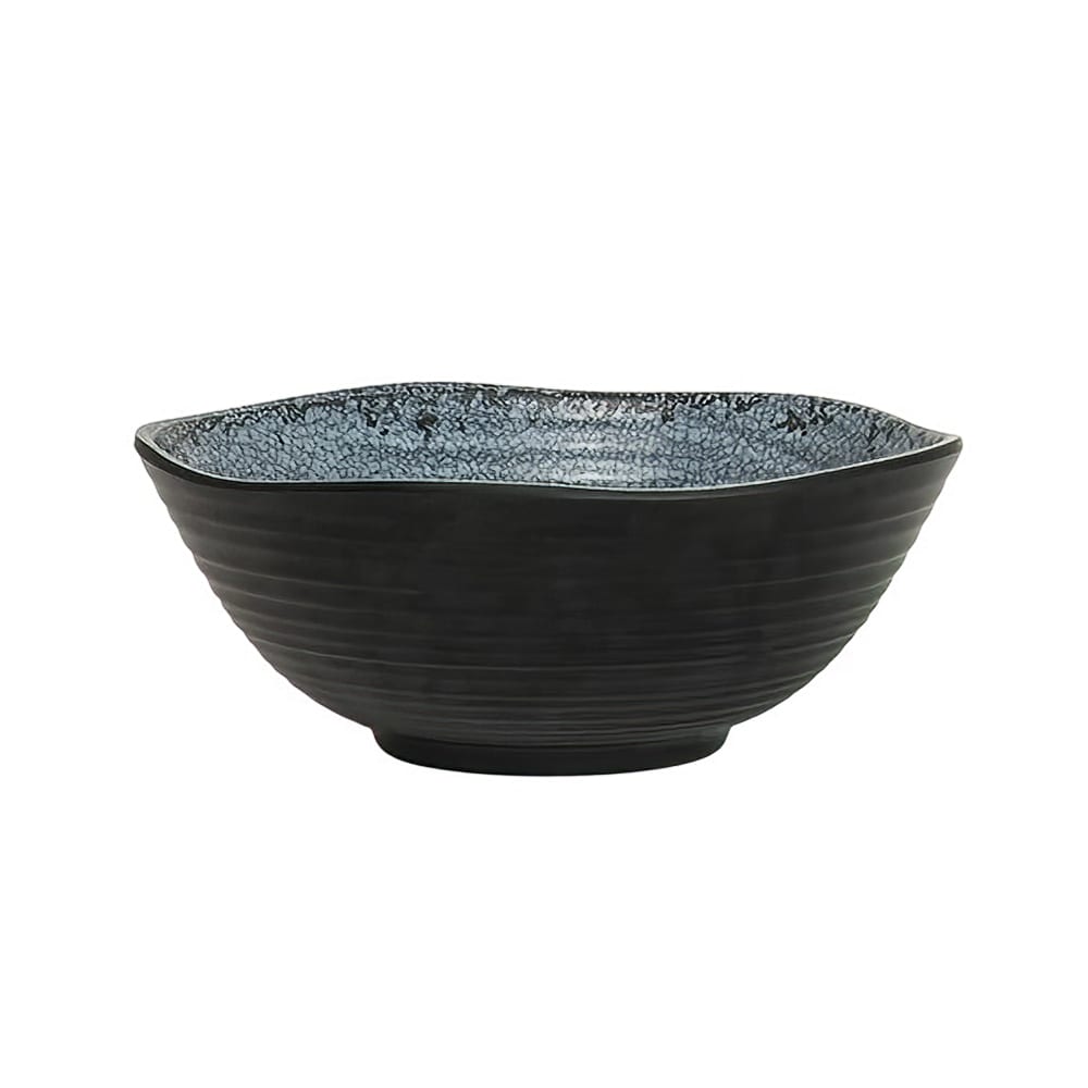 Steelite 7184TM071 29 oz Round Melamine Bowl, Slate