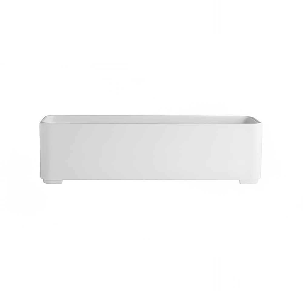Steelite 7185TM607 Melamine Bento Insert - 10" x 3 1/4" x 2 3/4"
