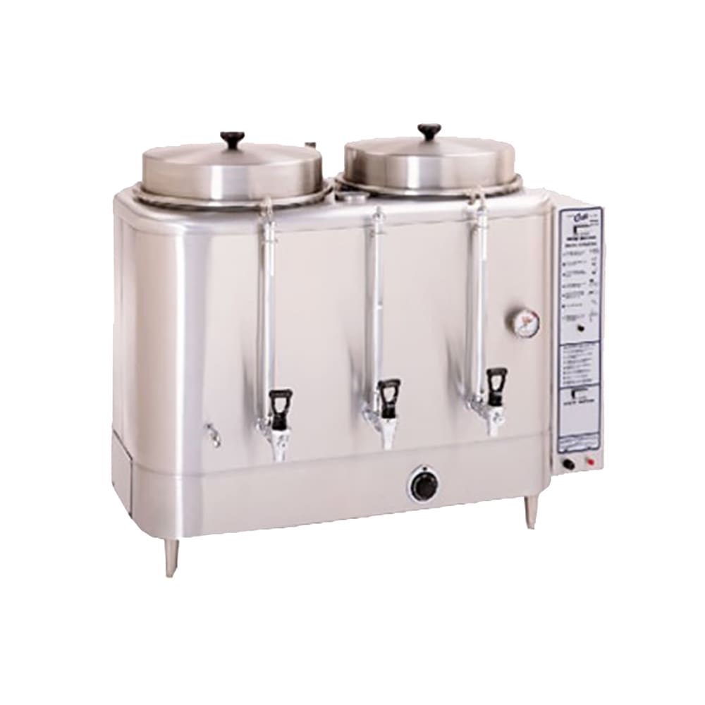 Schaerer URN-1000-12 10 gal High Volume Brewer Coffee Urn w/ 2 Tank, 220v