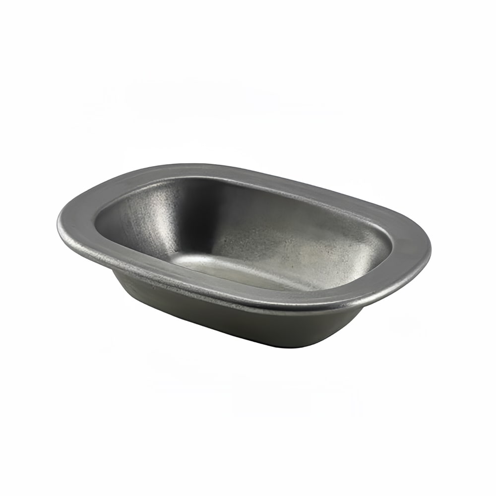 Steelite GWSPD16V Rectangular Pie Dish - 6 1/4" x 4 3/4" - Stainless ...