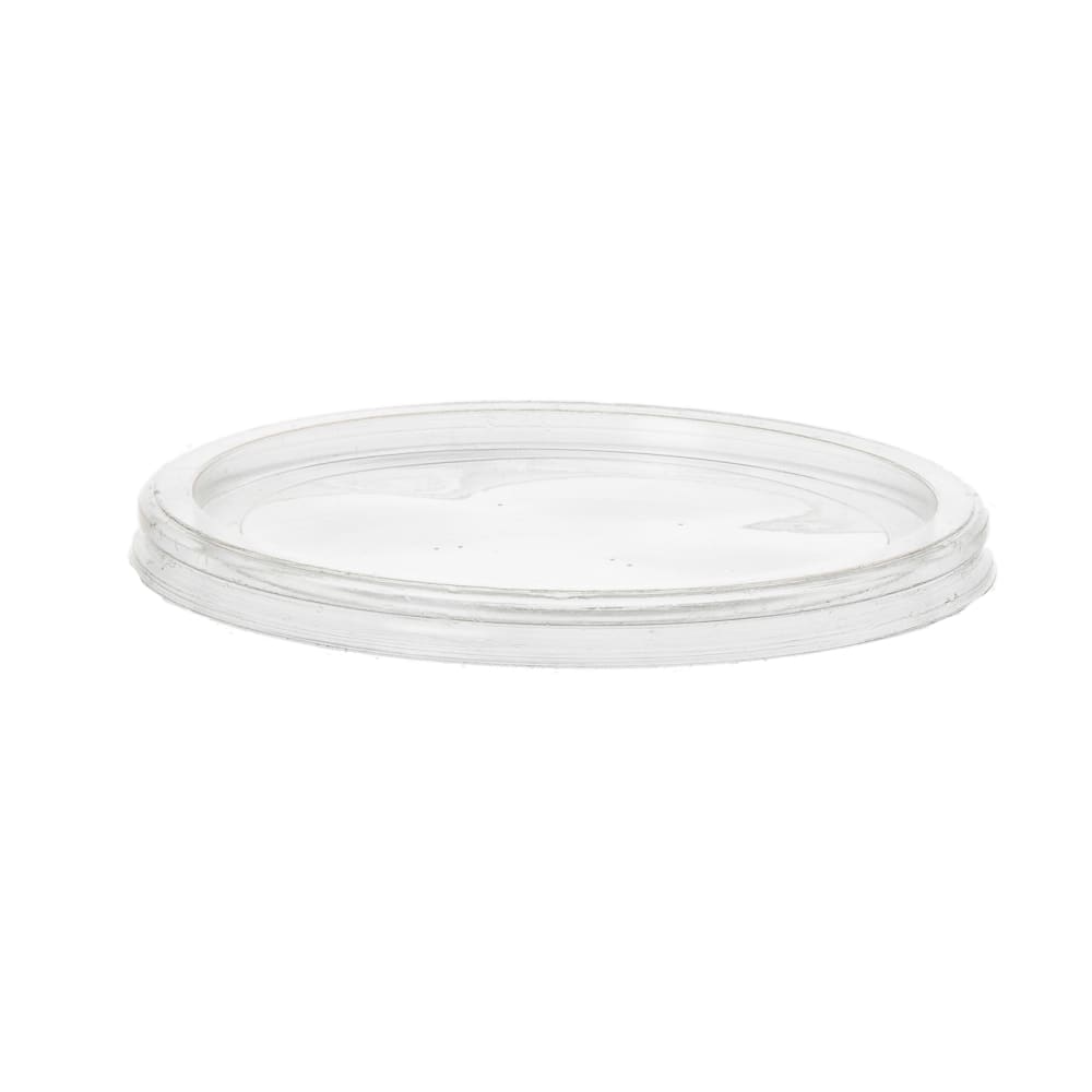Eco Products Lid for 5 oz Deli Containers - PLA, Clear (EP-RDP5LID)