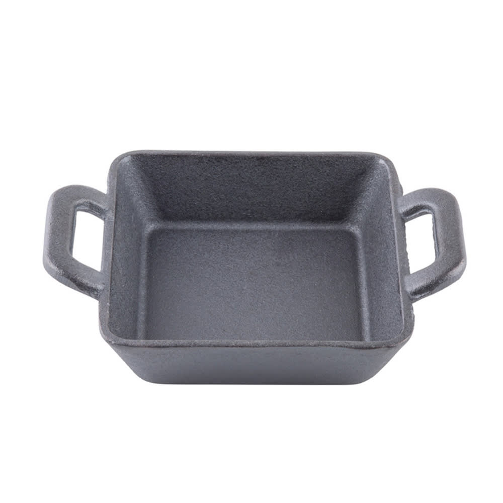Tablecraft CW30150 12 oz Square Mini Serving Dish w/ Handles, 5" x 5 ...