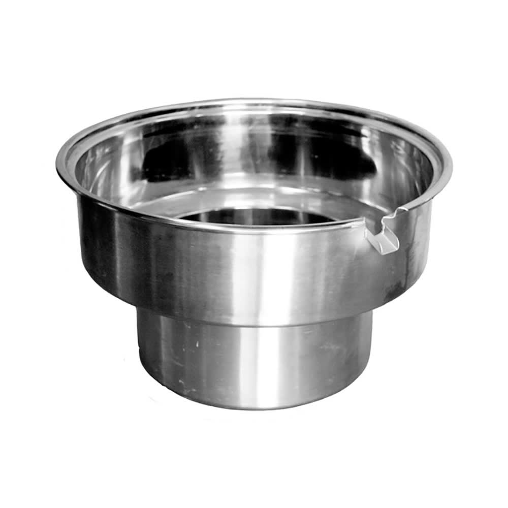 Town 18 qt Blanch Pot With Overflow, Fits 12" Chamber (229012B)