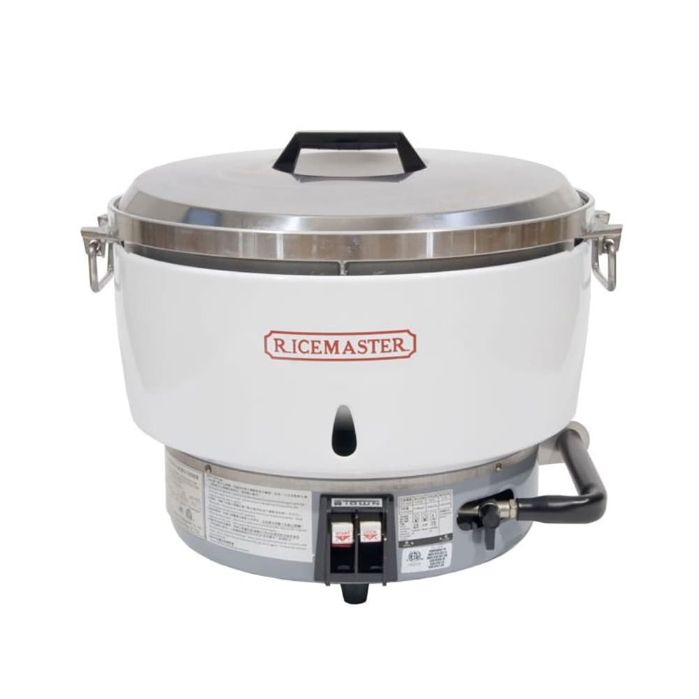 Town 55 Cup Commercial Rice Cooker, Natural Gas, Aluminum Exterior ...